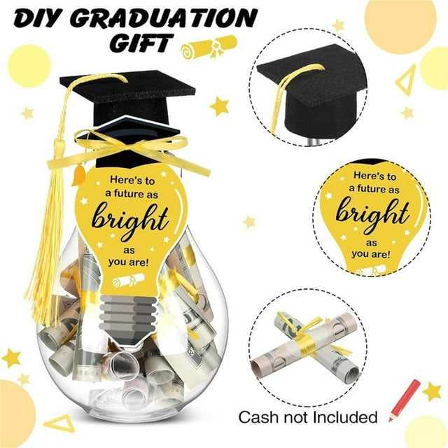 YOFOKO Graduation Money Bank & Cap Set 2025, Decorative Keepsake for ...