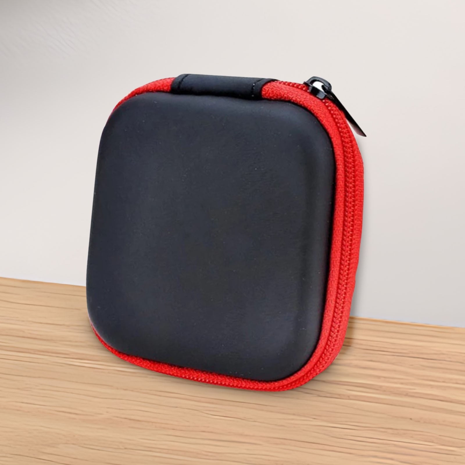 YOFOKO Mini Zippered Hard Leather Earphone & Cable Storage Box ...