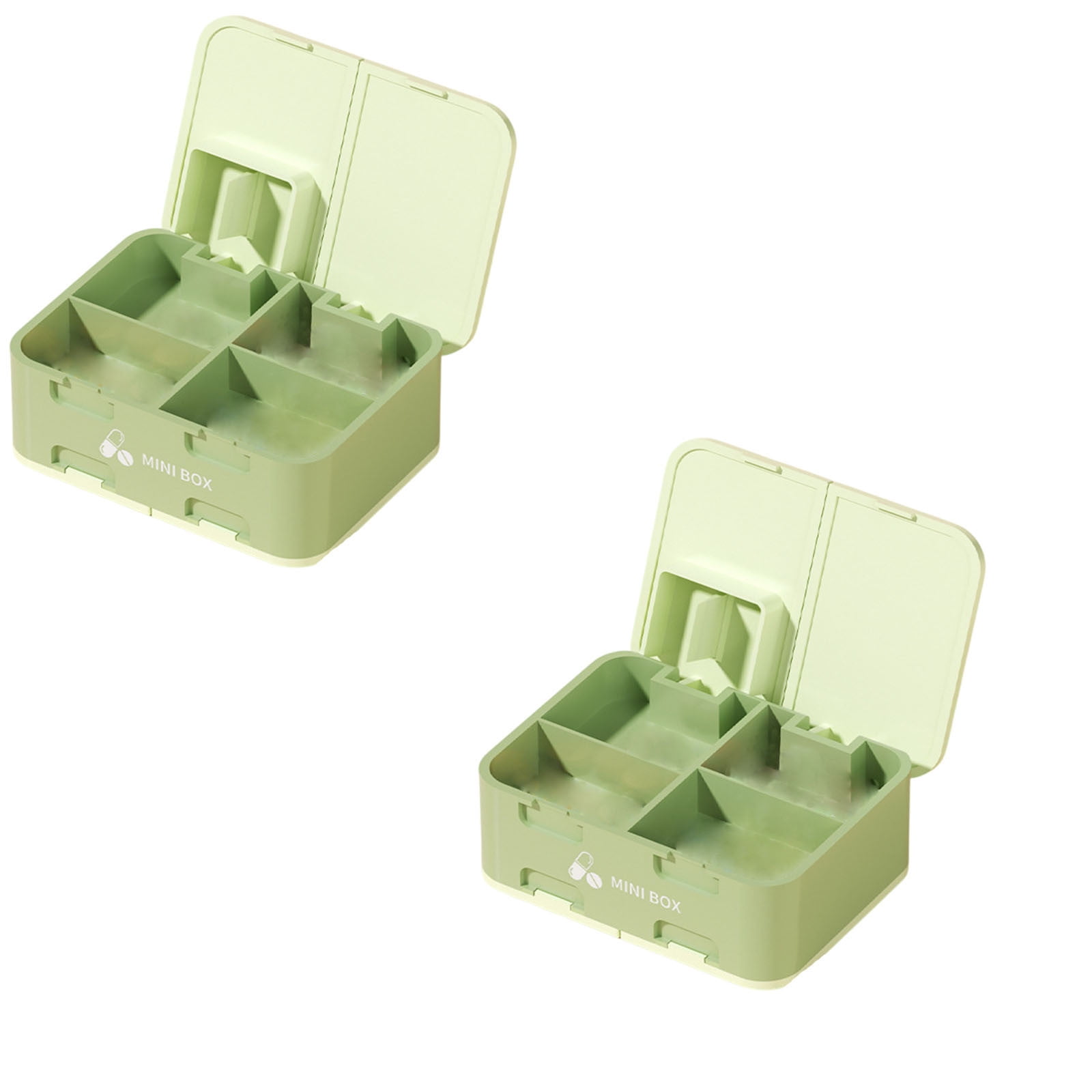 YOFOKO Plastic Pill Splitter with Adjustable Divider, Portable ...