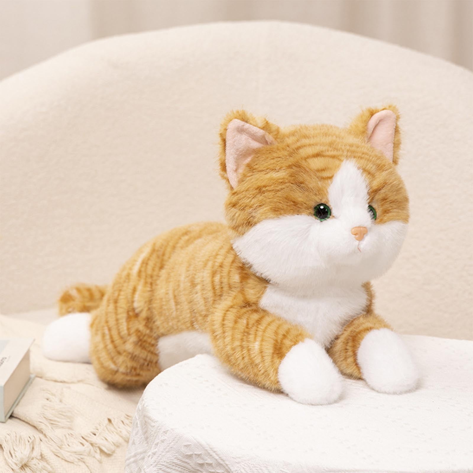 Weighted Plush Cat Doll - 12" Calming Sensory Toy for Anxiety Relief ...