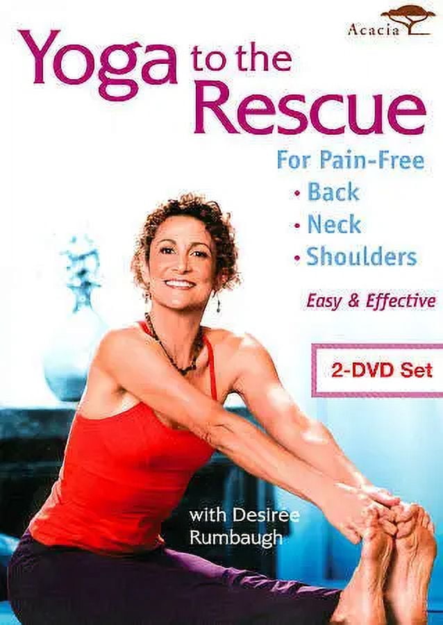 YOGA TO THE RESCUE FOR PAIN FREE BACK, NECK & SHOULDERS NEW DVD | #Catalog - Walmart.com