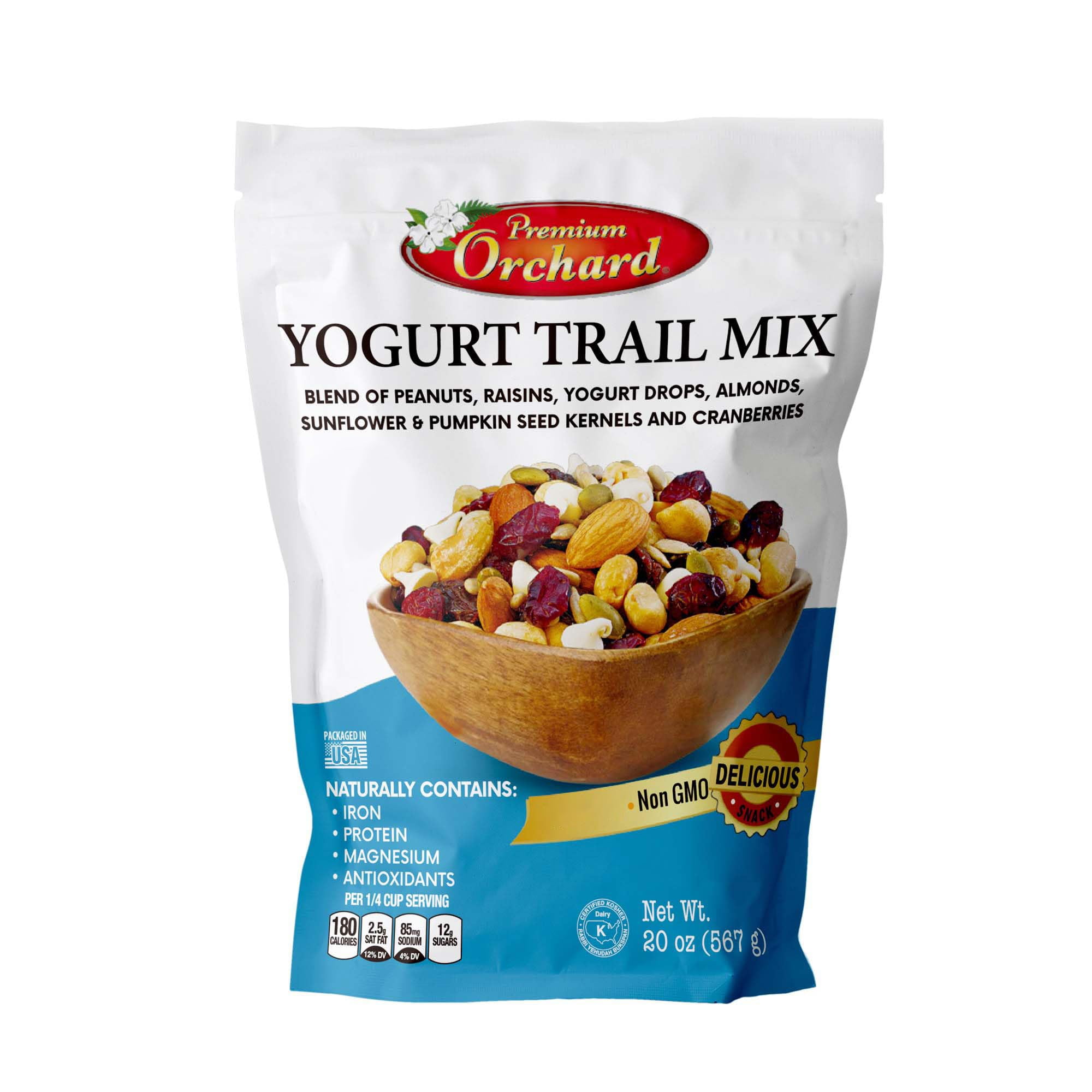 YOGURT TRAIL MIX BY STF9 PREMIUM ORCHARD - Seeds, Yogurt, Fruit and ...