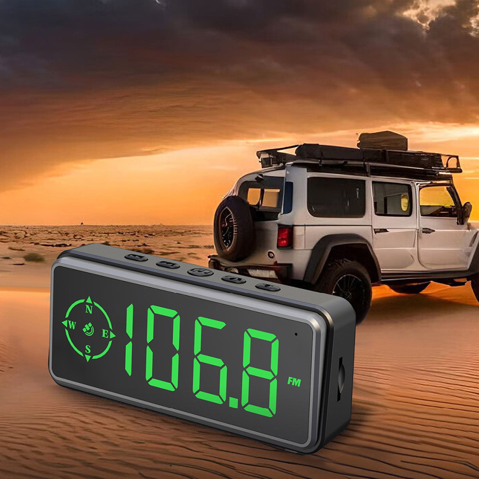 YOHAVEN Car HUD Speedometer Display, GPS Head-Up Projector with ...