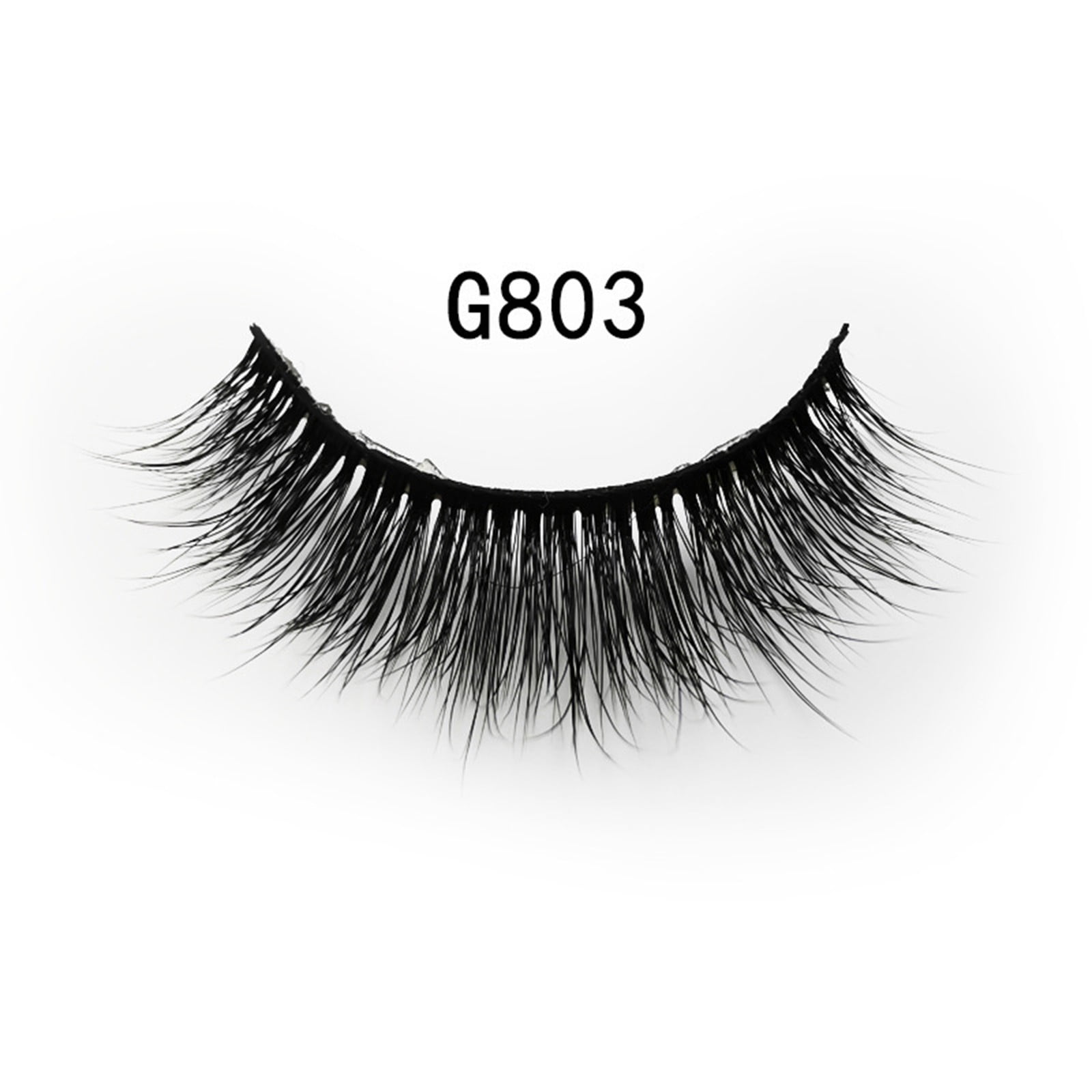 YOHGhfjj Luxury 5 Paire 3D False Lashes Strip Eyelashes Long Natural ...