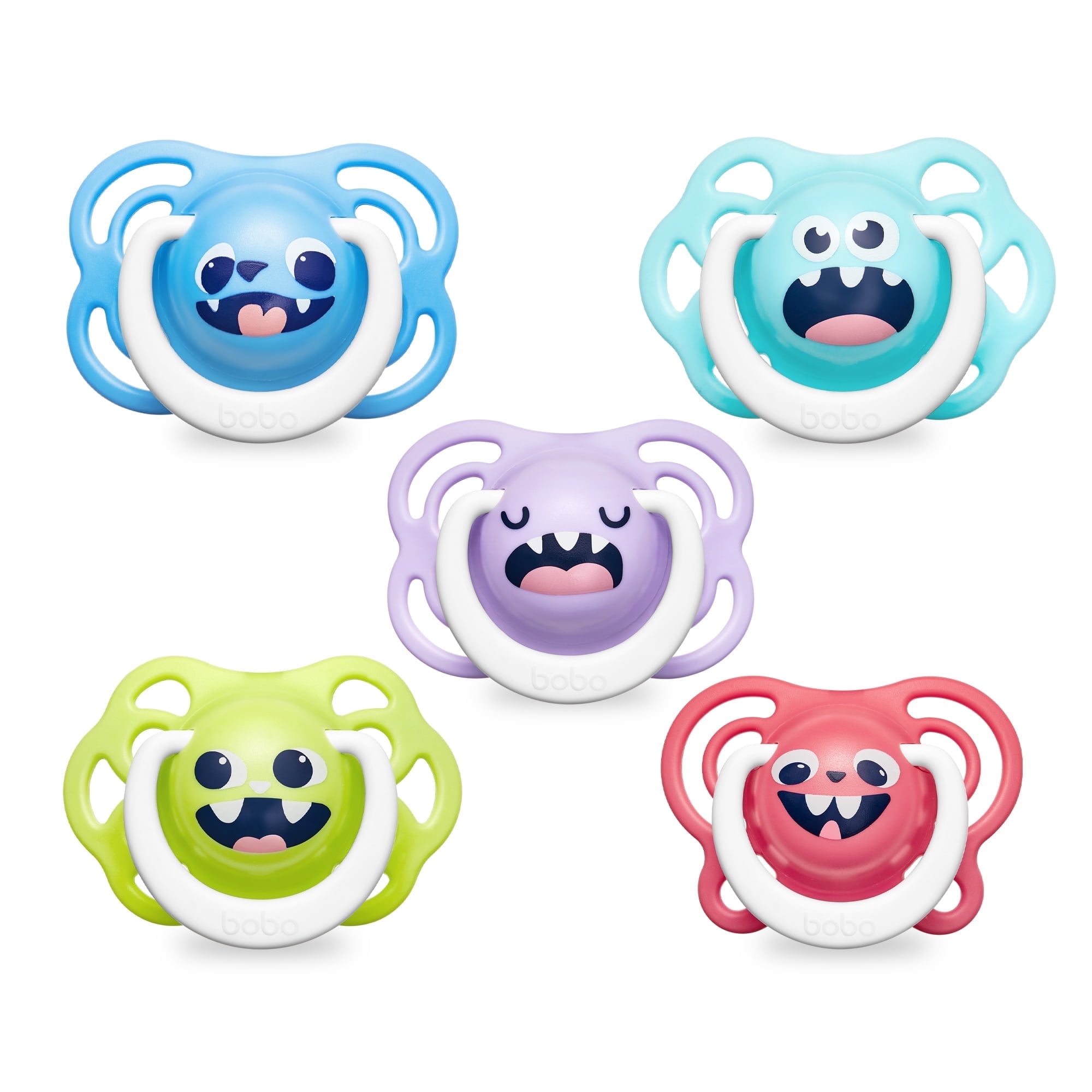 YOHKOH Baby Pacifier, BPA-Free Silicone Pacifiers, Breast-Like Nipple ...