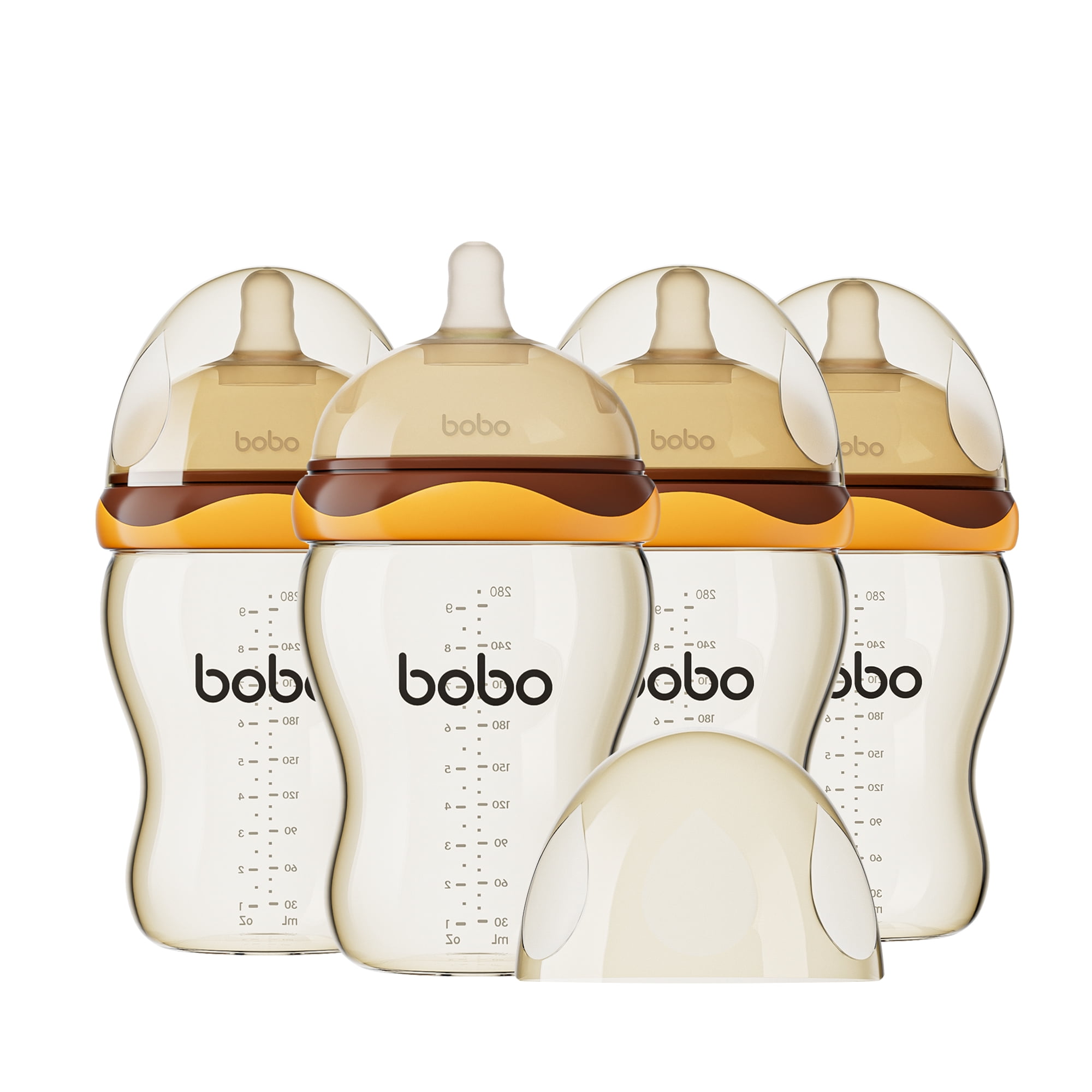YOHKOH Newborn Baby Bottles Set - Wide Neck Baby Bottles,M Nipple ...