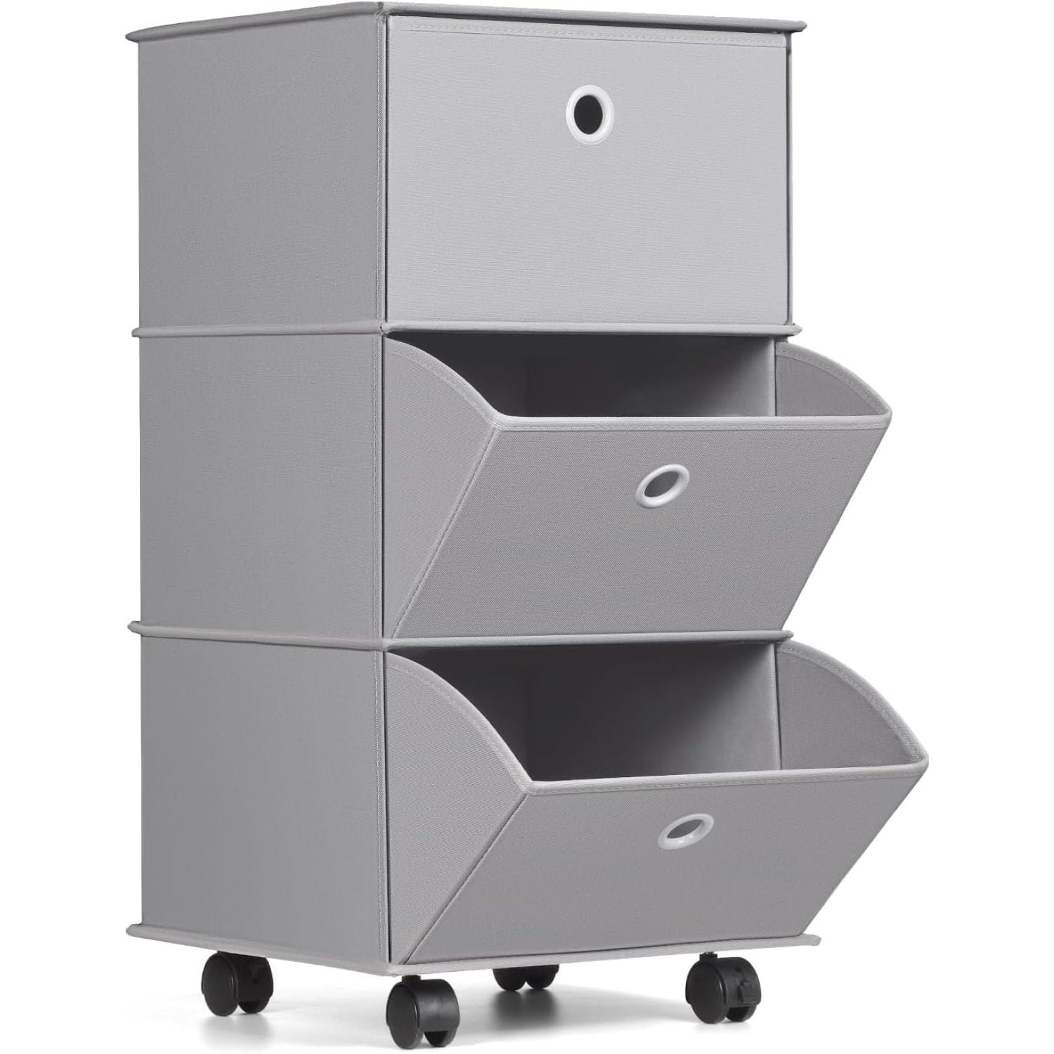 YOHOM Rolling Drawer Organizer Portable Closets Wardrobe Storage ...