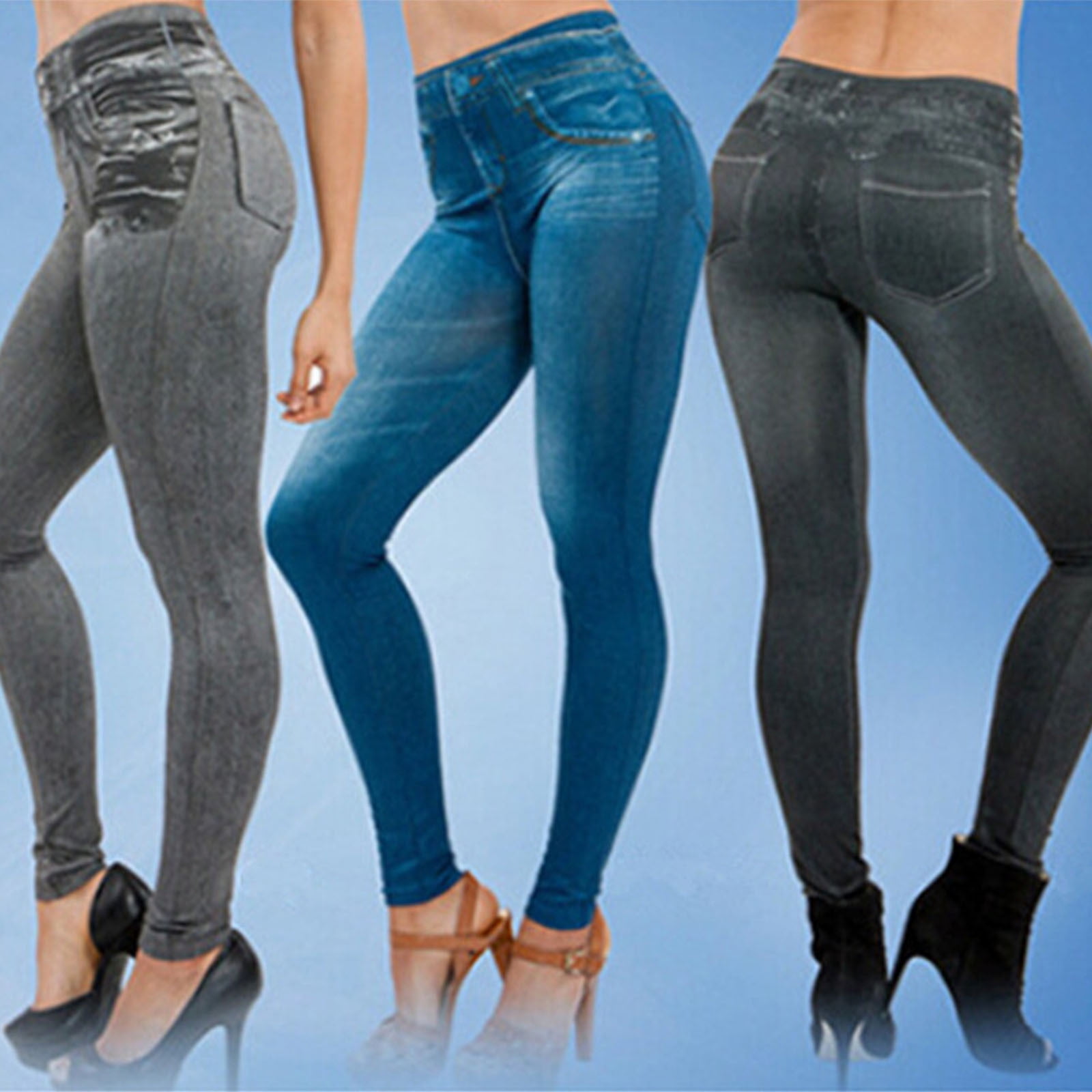 YOIAVIAOY Lounge Pants Women Footed Sweatpants Elastic Waist Soft ...