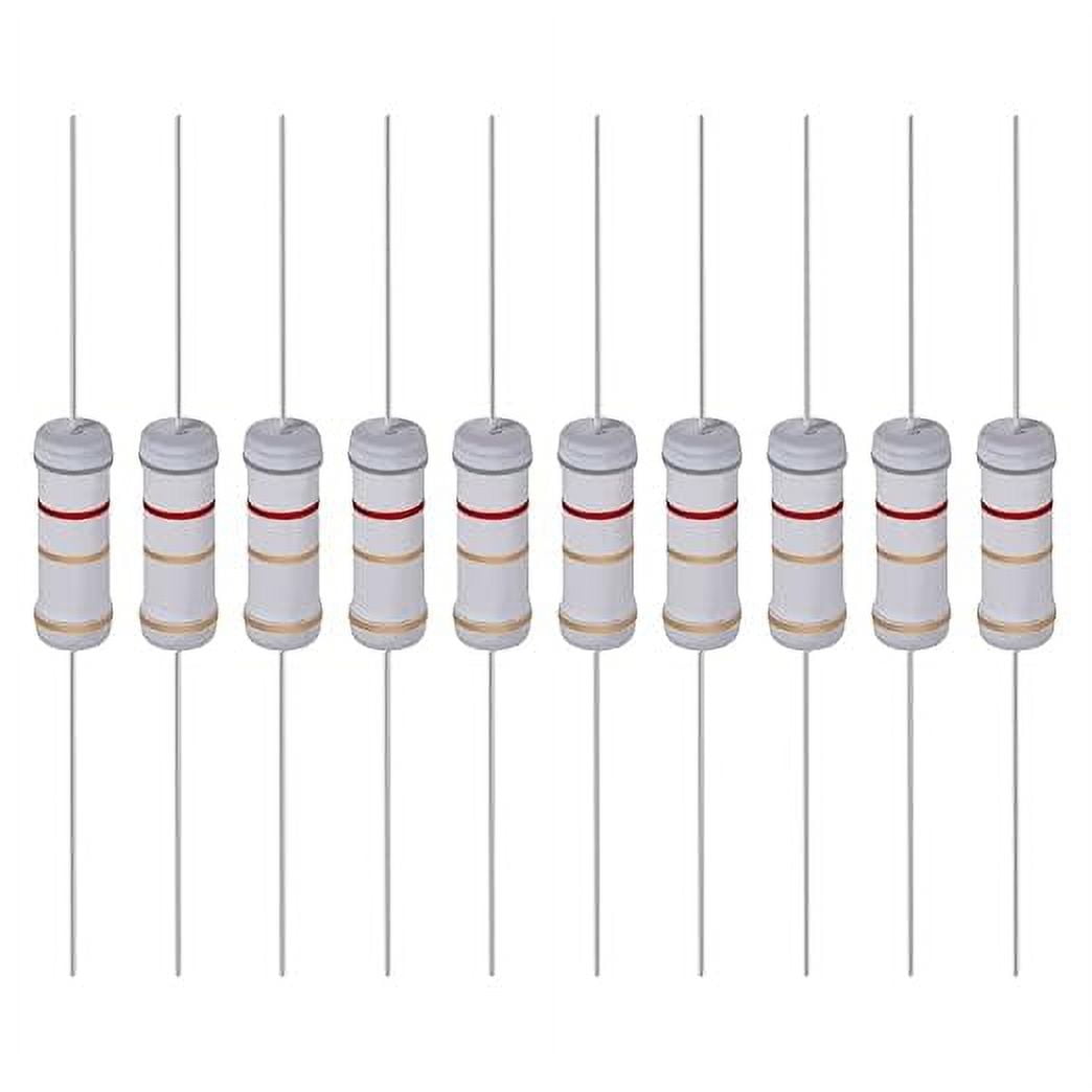 YOKIVE 20 Pcs Metal Oxide Film Resistors, Axis Lead Resistor, Keep ...