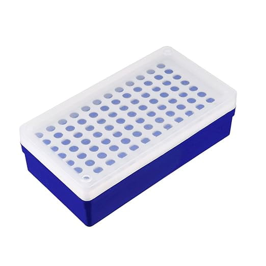 YOKIVE Centrifuge Tube Rack, PP Holder for 0.5ml Centrifuge Tubes ...