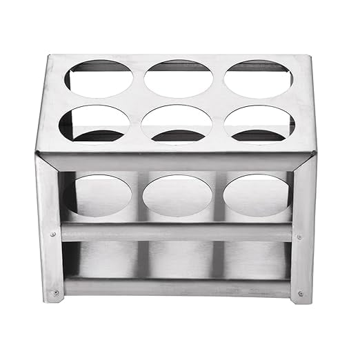 YOKIVE Tube Rack, 3 Layers 304 Stainless Steel Test Tube Rack Holder ...