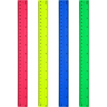 Chartpak Adjustable Triangular Scale Aluminum Engineers Ruler, 12 ...