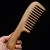 Women's Large Wide Tooth Comb with Big Thick Teeth, Heat-Resistant ...