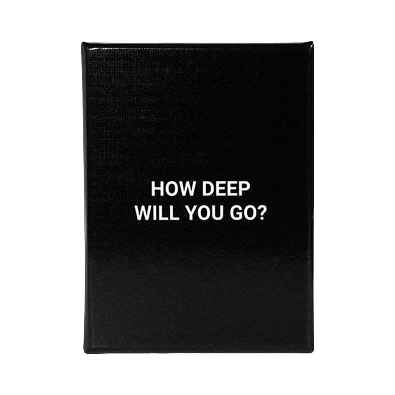 YOLAIRD How Deep Will You Go? – 99 Icebreaker Conversation Cards for ...