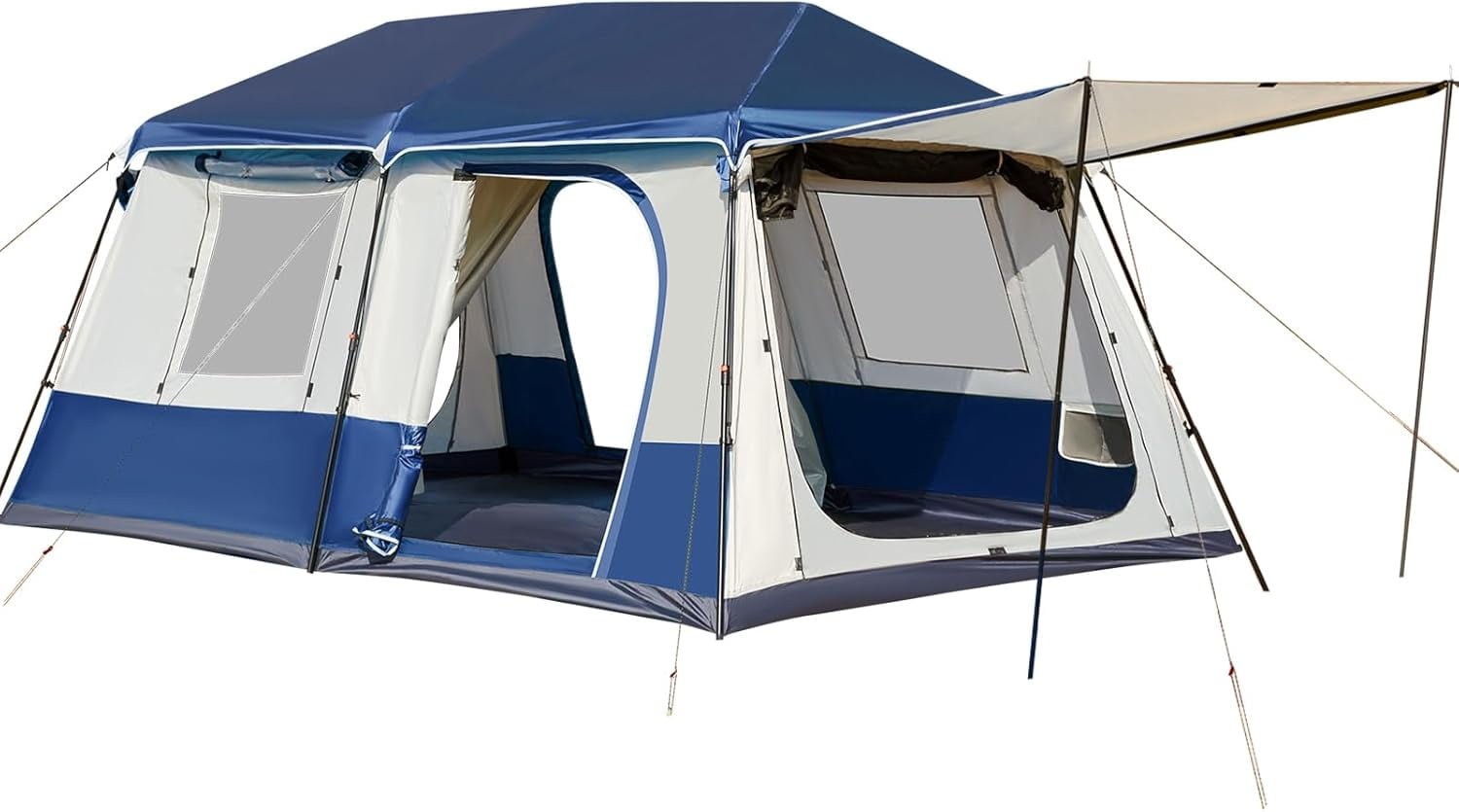 YOLENY Instant Cabin Tent 4/6/8/10 Person, Family Large Camping Tent ...
