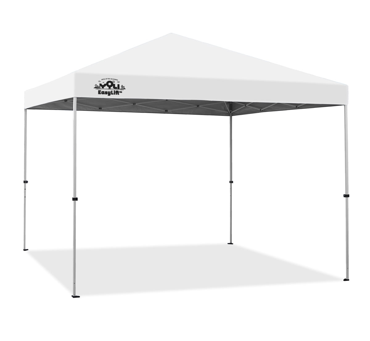 YOLI Taos EasyLift 100 10’x10’ Instant Pop-Up Canopy Tent with Carry ...