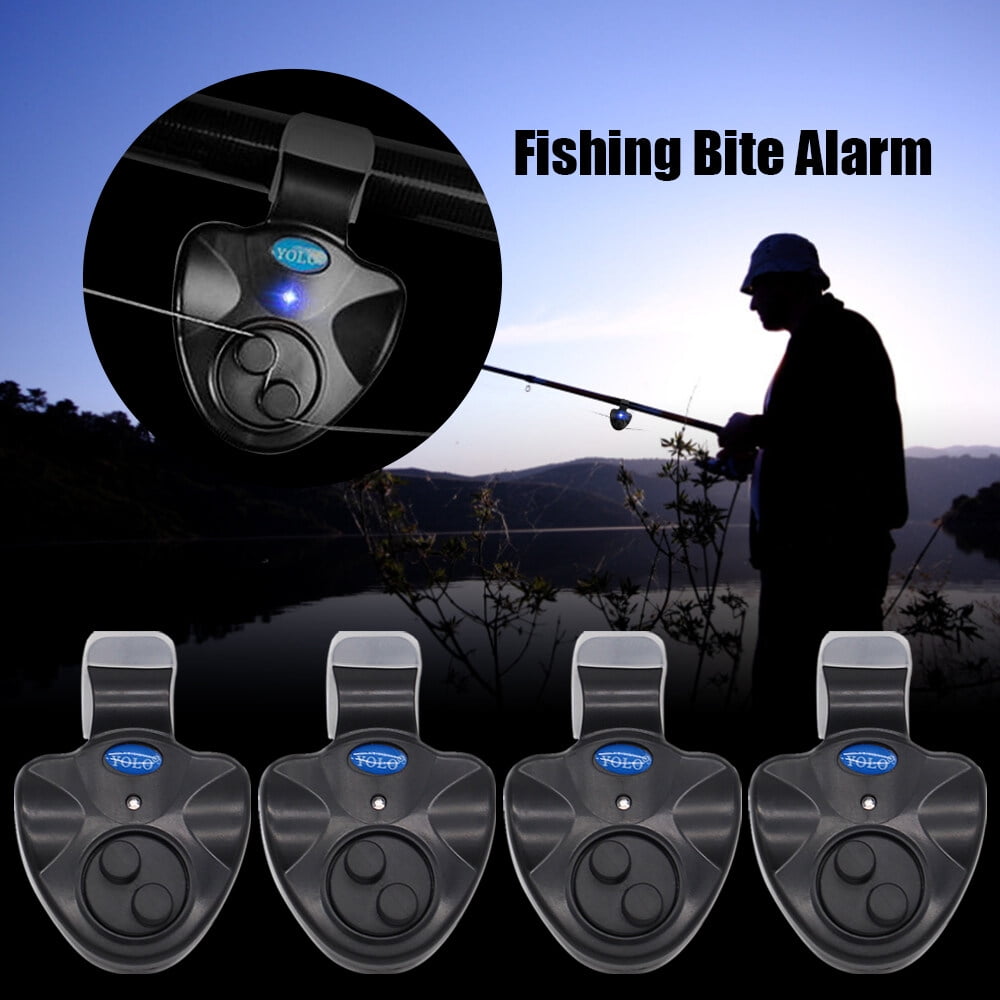 YOLO Fish bite alarm,Fish Bite Sound Led Indicator Bite Alarm With ...