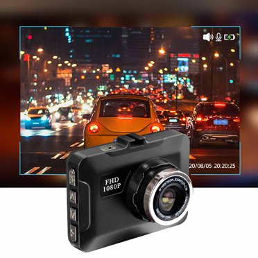 Dash Cam, Crosstour 1080P Car DVR Dashboard Camera Full HD with 3" LCD ...