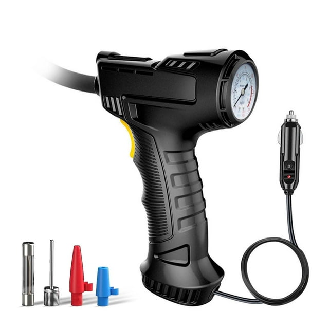 YOLOKE 150PSI Portable Dual Cylinder Tire Inflator with Digital ...