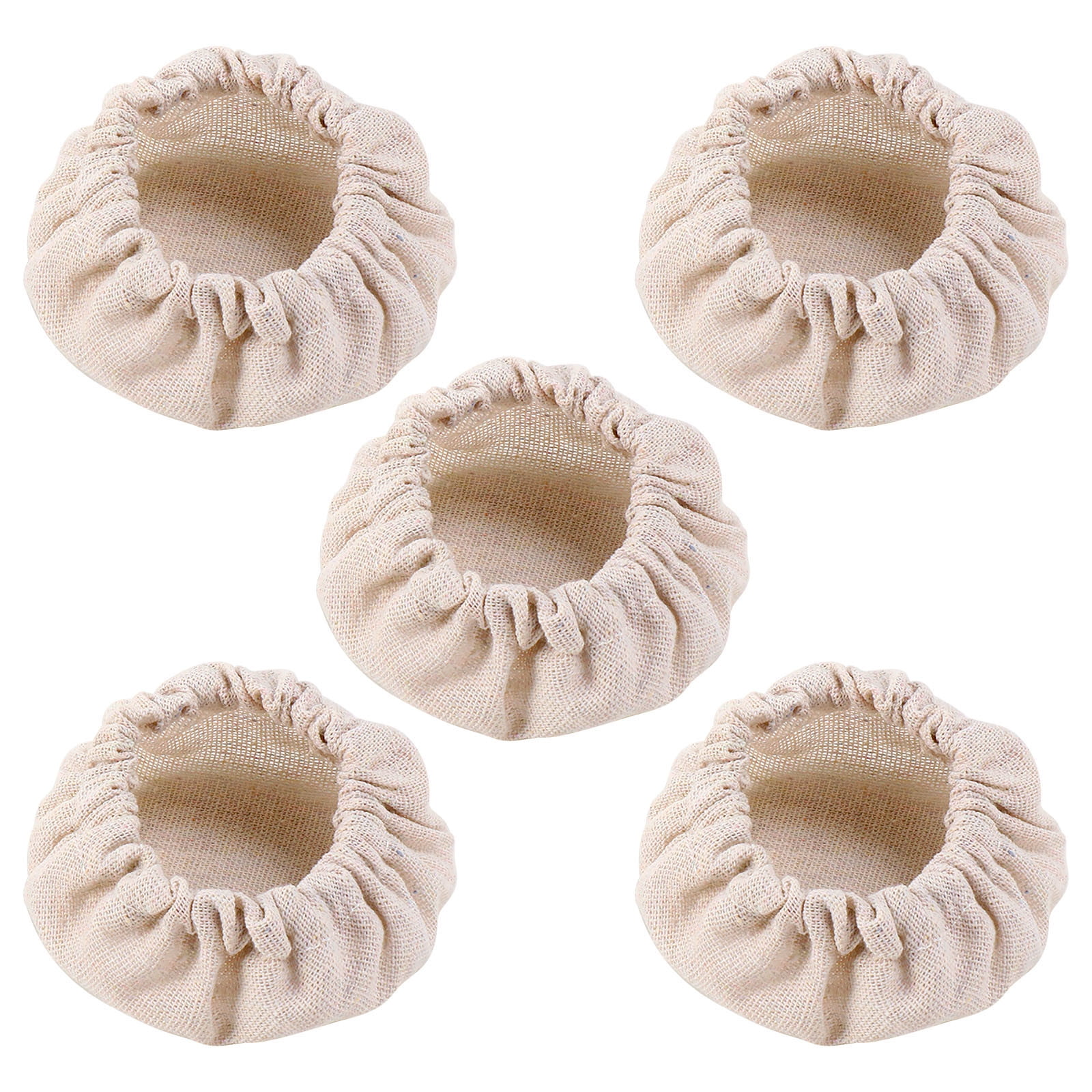 YOLOKE 5-Pack Reusable Fermentation Jar Covers - Unbleached Cloth for ...