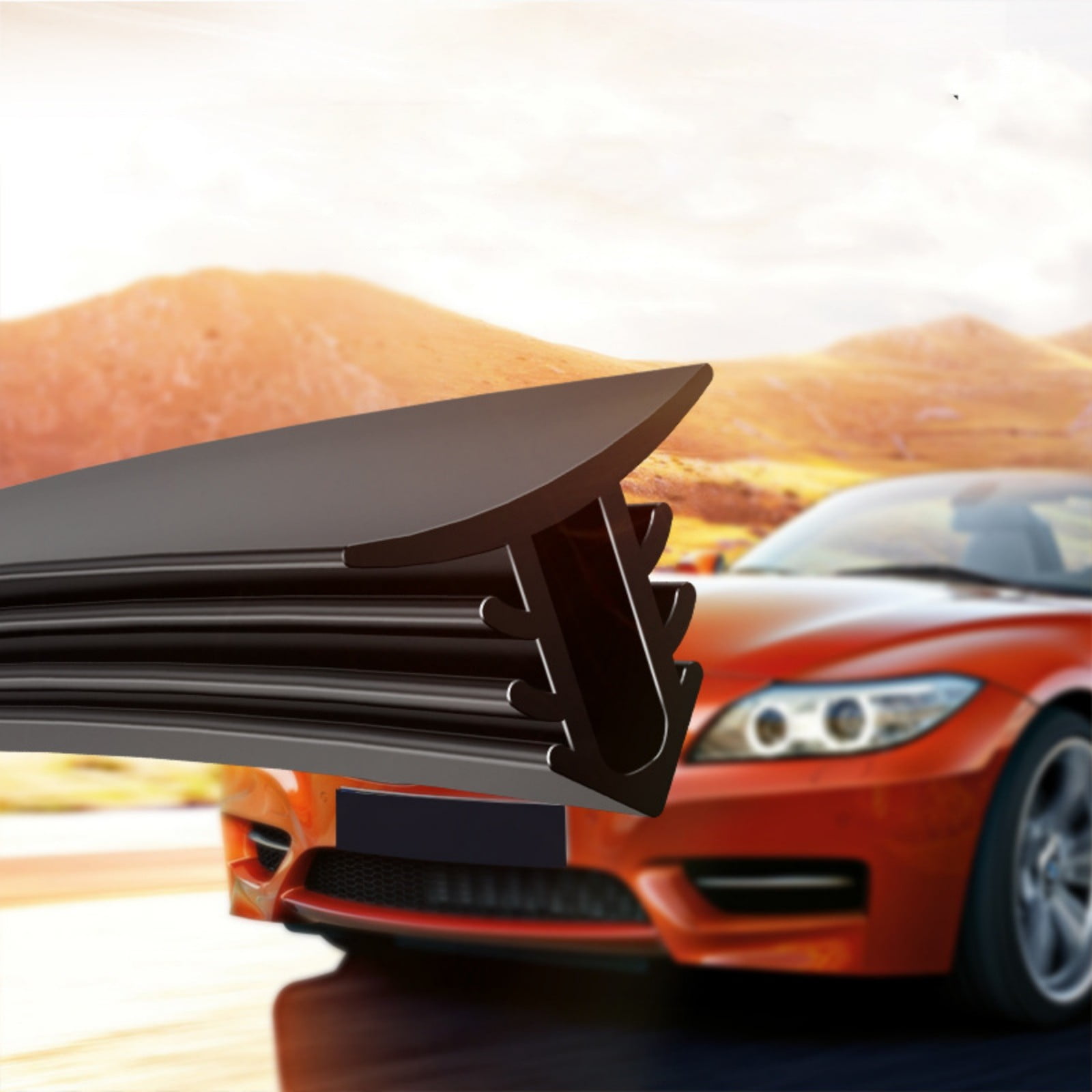 YOLOKE 63 In Carbon Fiber Look Car Dashboard Edges Sealing Strip for ...