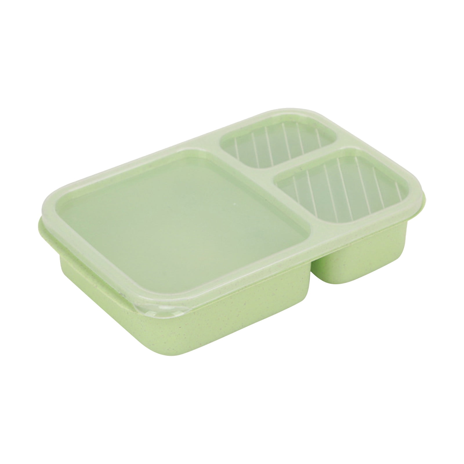YOLOKE Bento Lunch Box, 3 Compartment Meal Prep Containers, Lunch Box ...