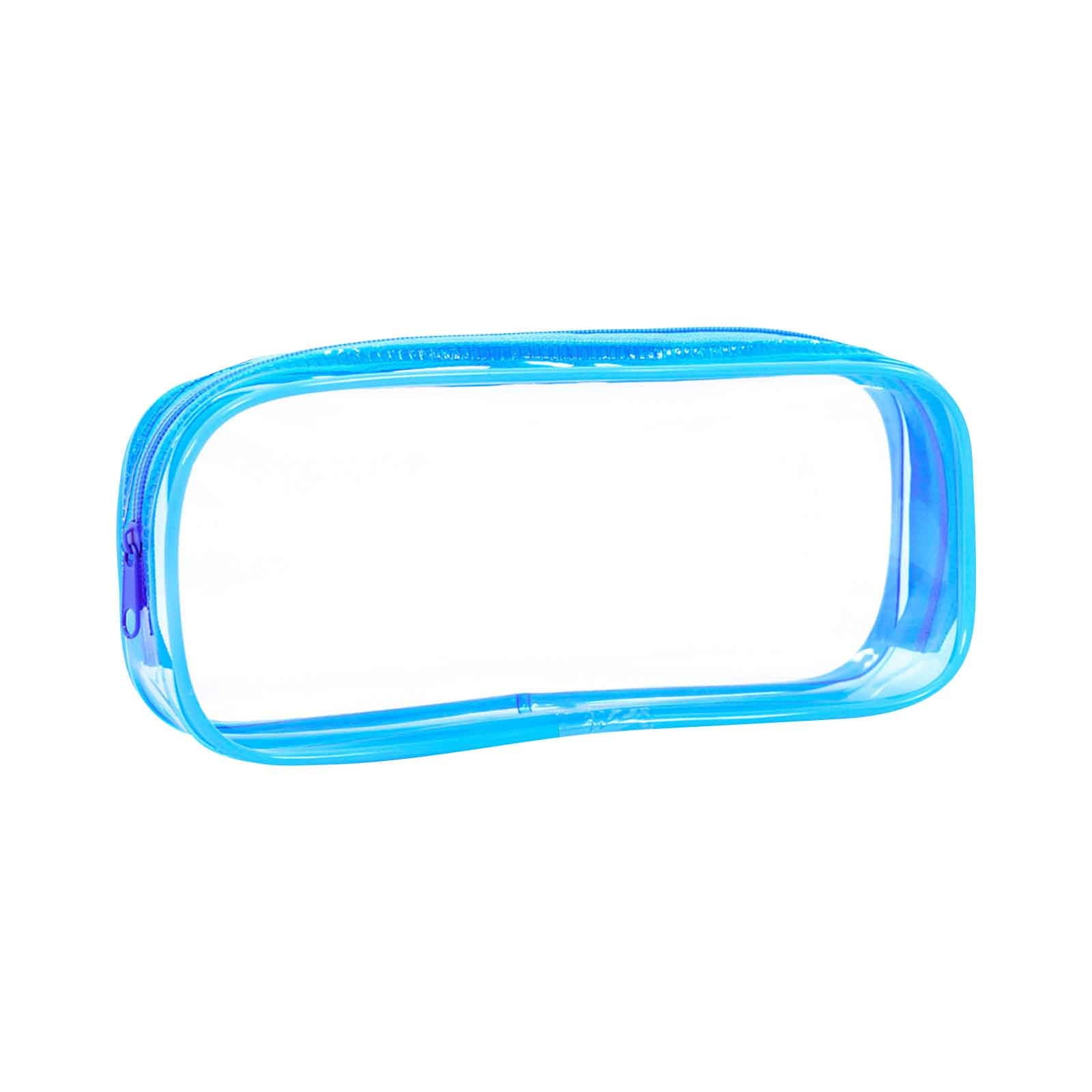 YOLOKE Clear Zipper Pouches, Travel Toiletry Bag Makeup Organizer ...