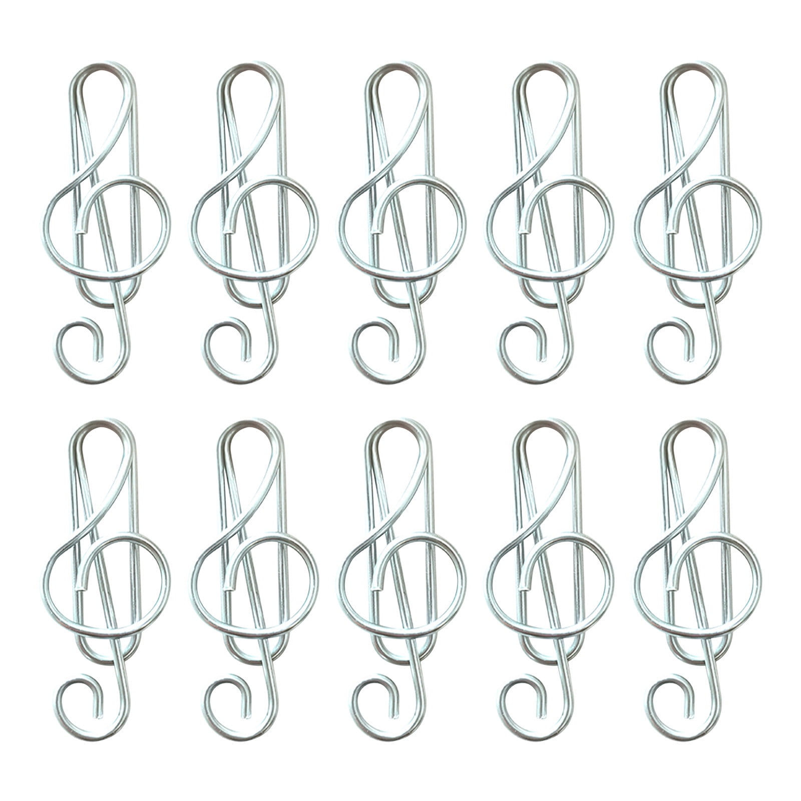 YOLOKE Colorful Metal Music Note Paper Clips with Unique Shapes ...