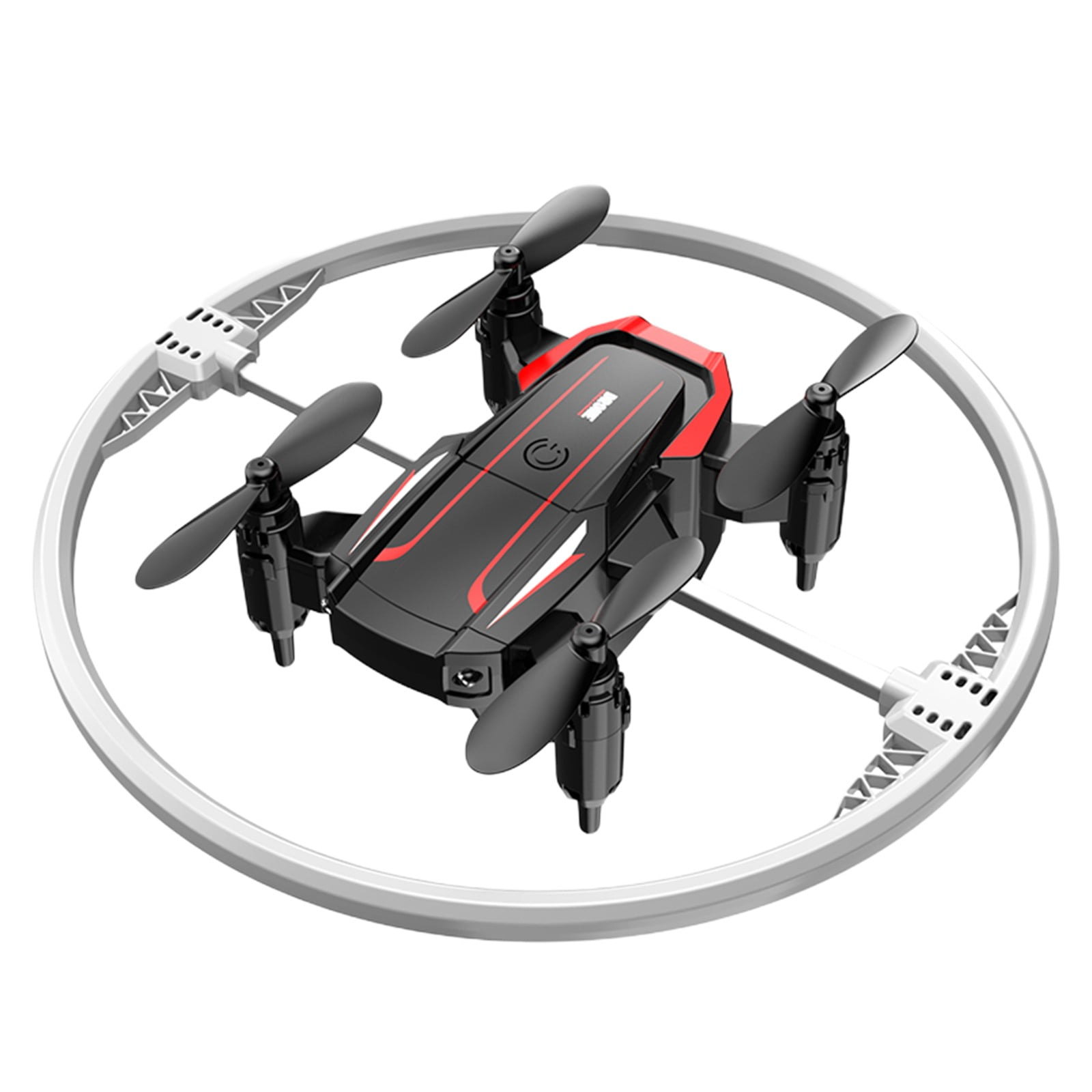 YOLOKE Drone with Dazzling LED Lights, Rolling and Rotating Features ...