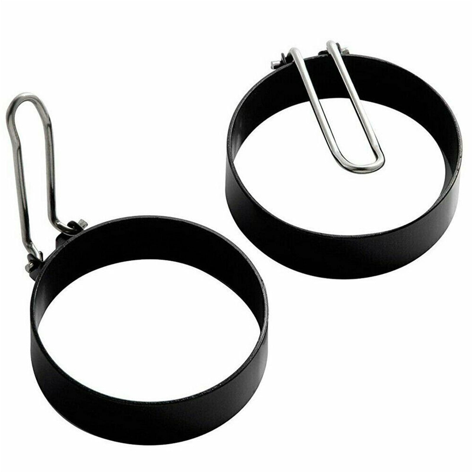 YOLOKE Egg Ring Set, Round Egg Cooker Rings For Cooking, Stainless ...