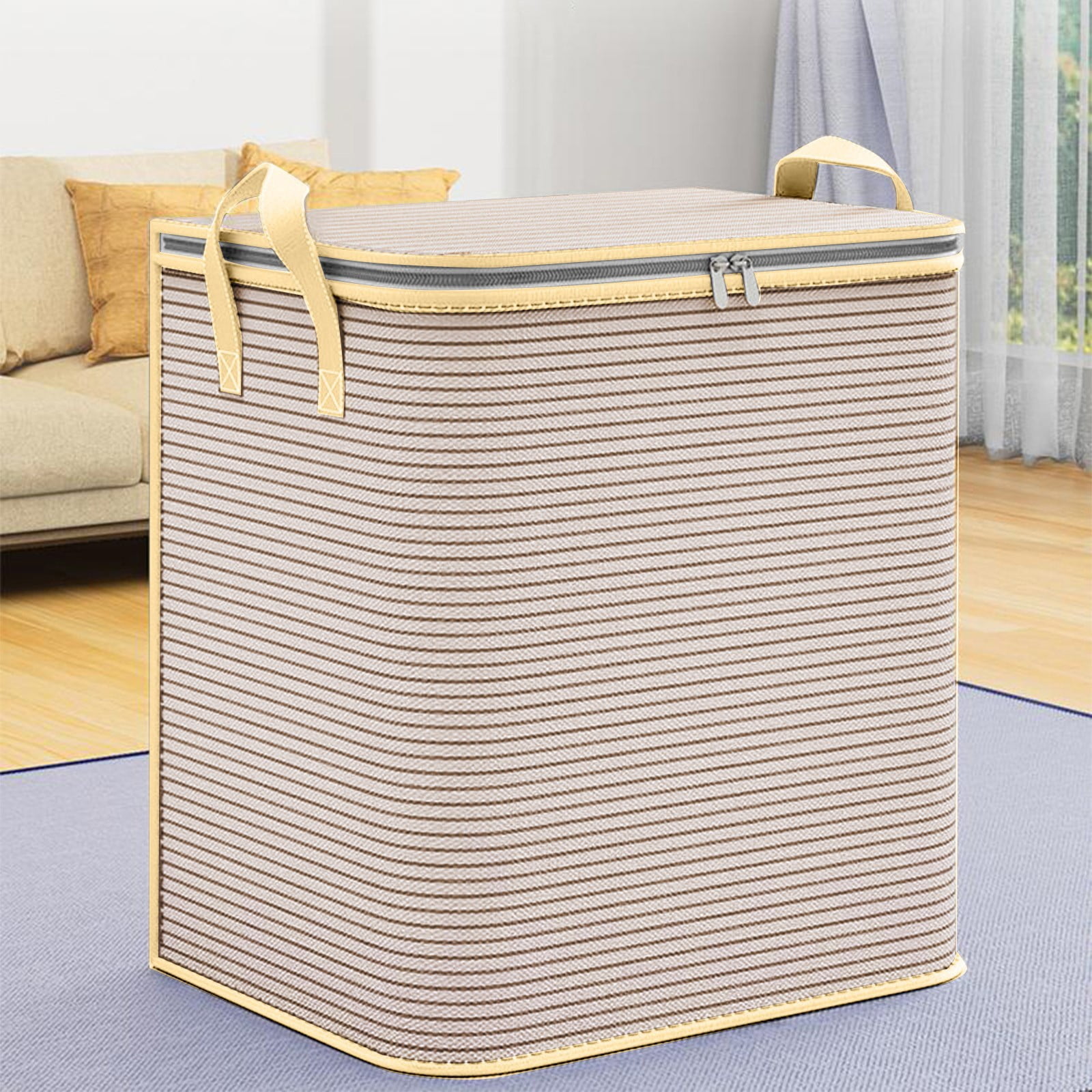 YOLOKE Extra Large Heavy Duty Storage Bag with Reinforced Handles and ...