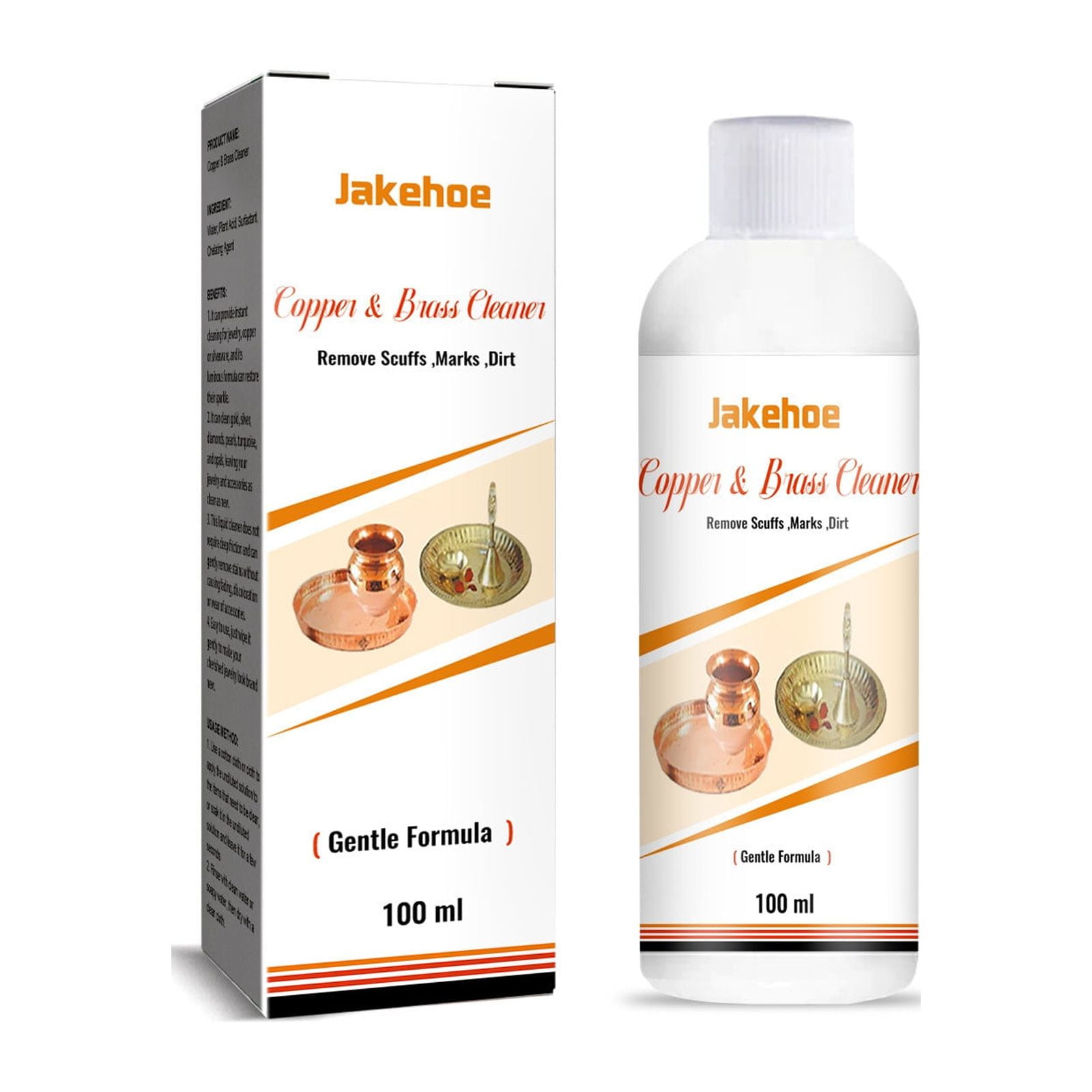 YOLOKE Jewelry Cleaner Solution - Copper, Brass, Gold, and Diamond ...