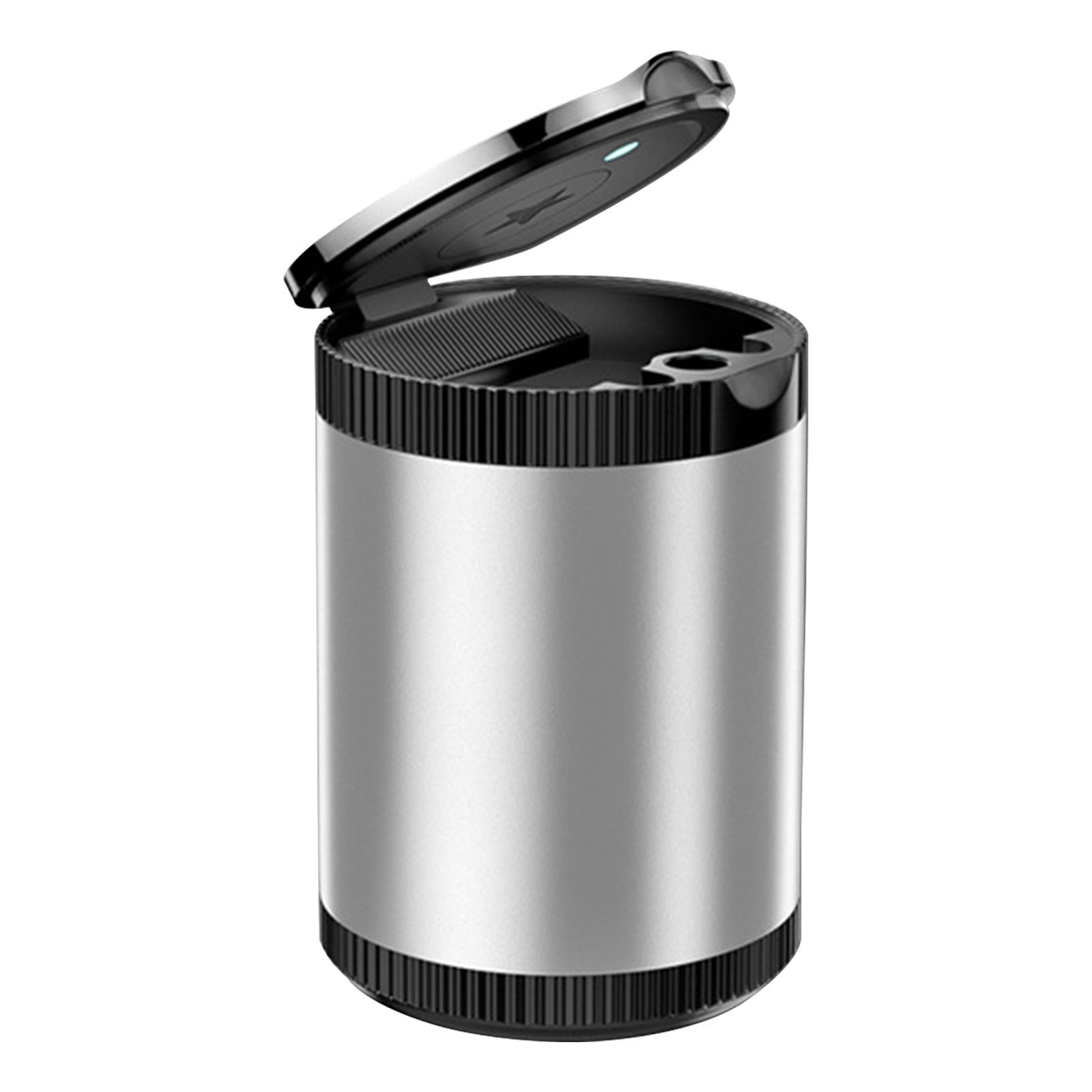 YOLOKE LED Lighted Car Ashtray with ABS and Stainless Steel ...