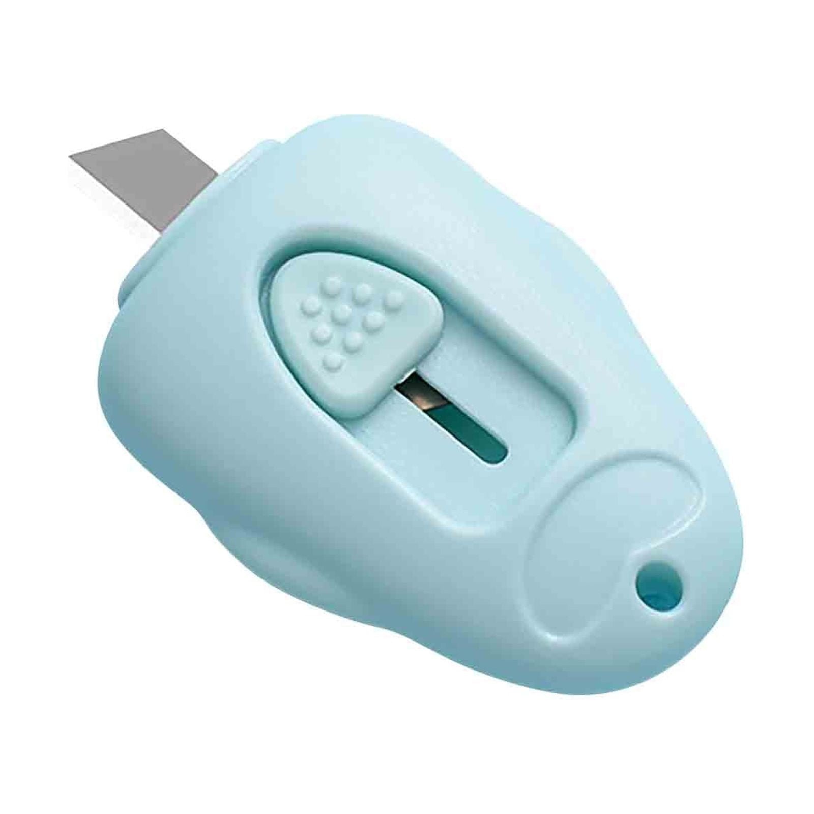 YOLOKE Mini Box Cutter Utility Knife, Cloud Retractable Box Opener ...