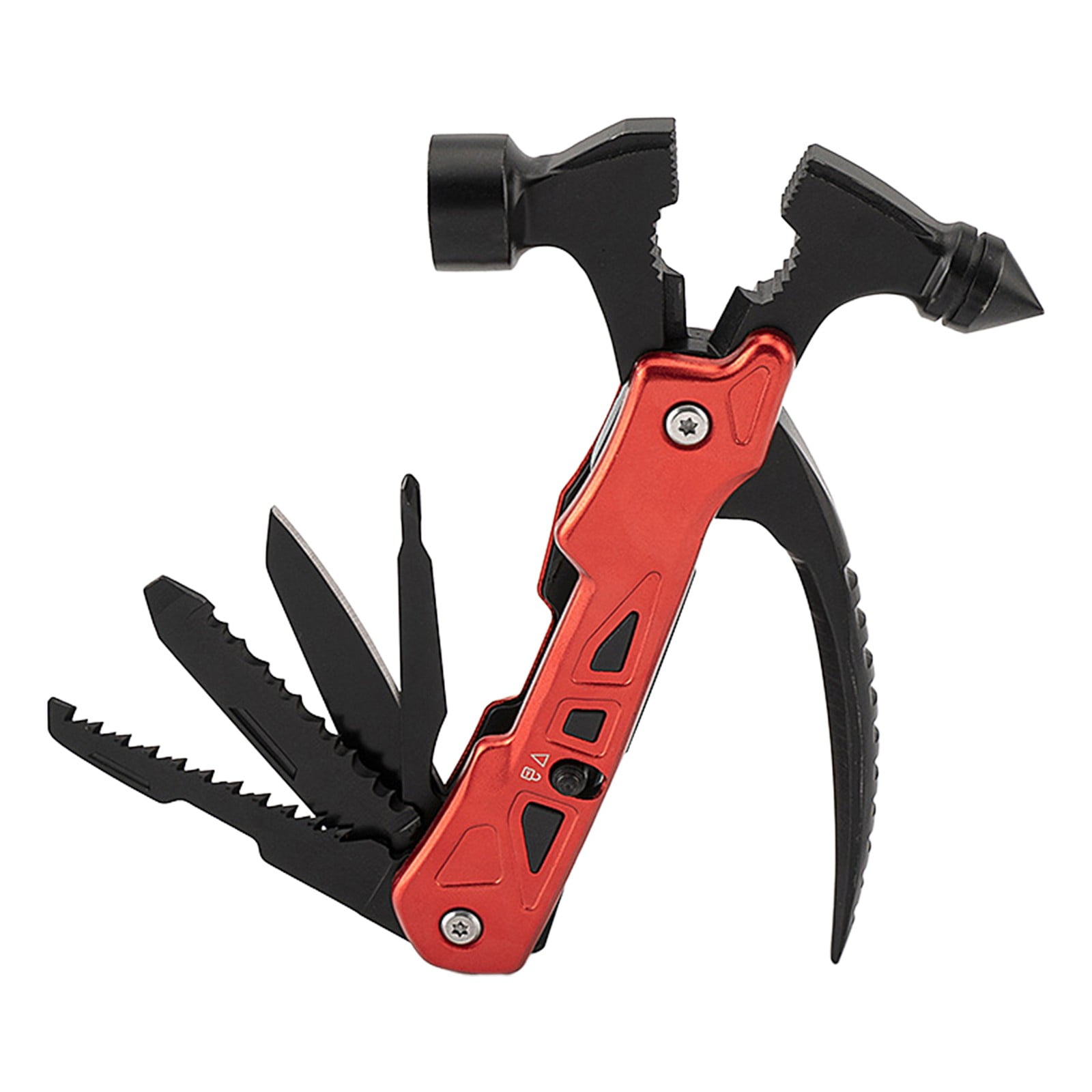 YOLOKE Portable Multifunctional Camping Hammer with Essential Tools for ...