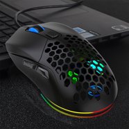 Mouse Computer Gaming Light Up Wired Mice Gamer Fatigue Hand Led Game ...