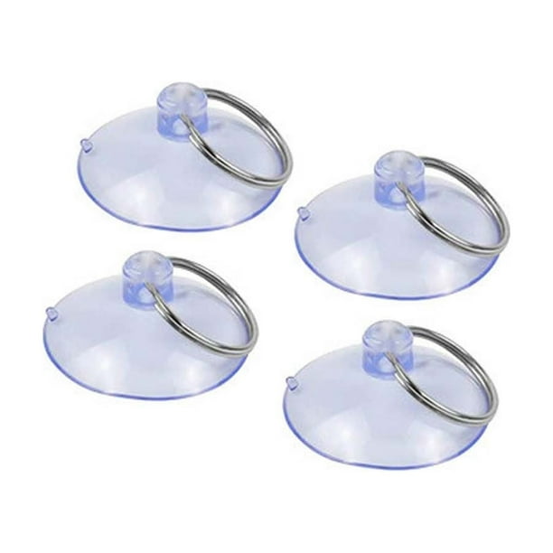 YOLOKE Suction Cup with Ring, Clear Key Ring Suction Cups Sucker ...