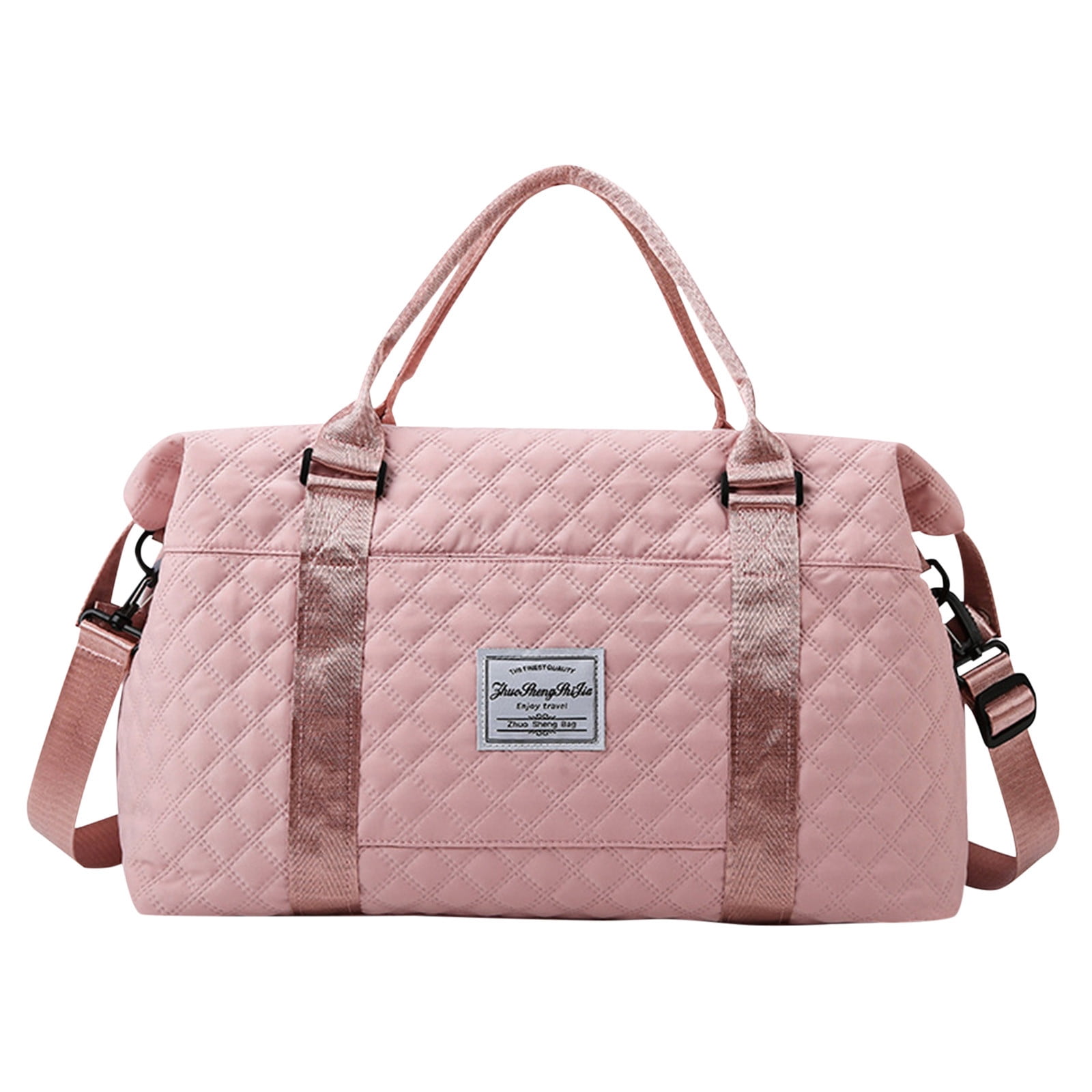 YOLOKE Women's 18.5" Waterproof Travel Duffel Bag, Pink - Walmart.com