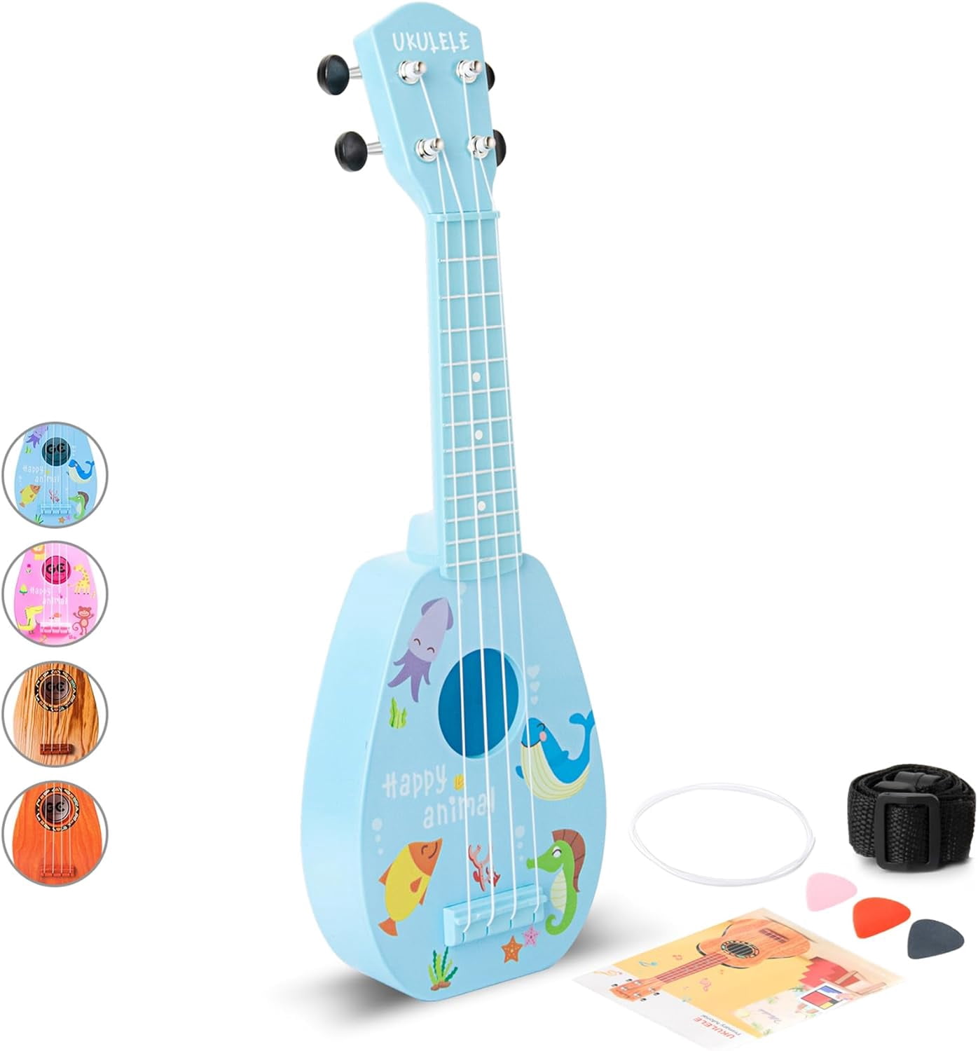 YOLOPARK Musical Instruments for Girls Boys, Mini Toddler Ukulele ...