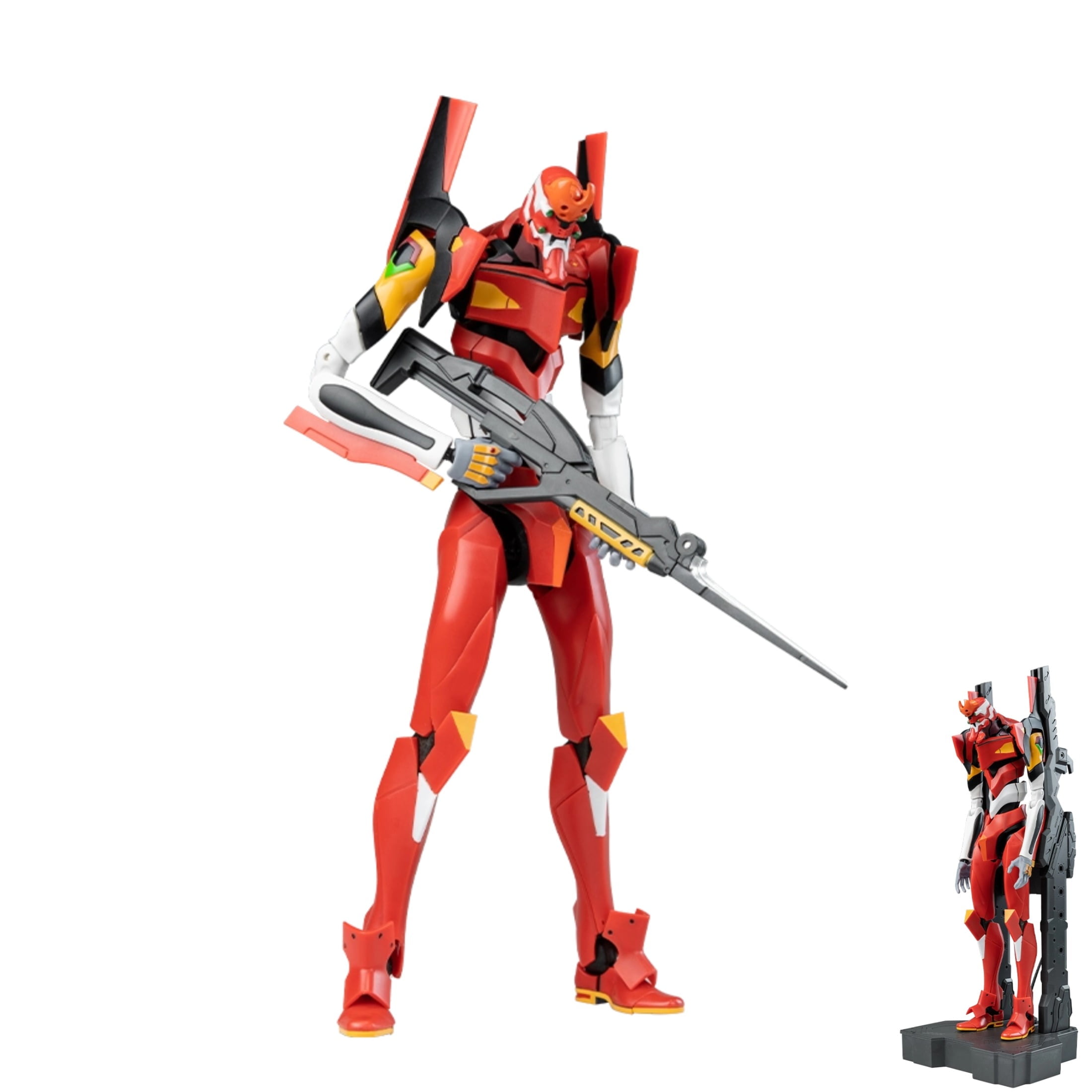 YOLOPARK Evangelion Action Figure Unit-02, 7.87 Inch Highly Evangelion ...