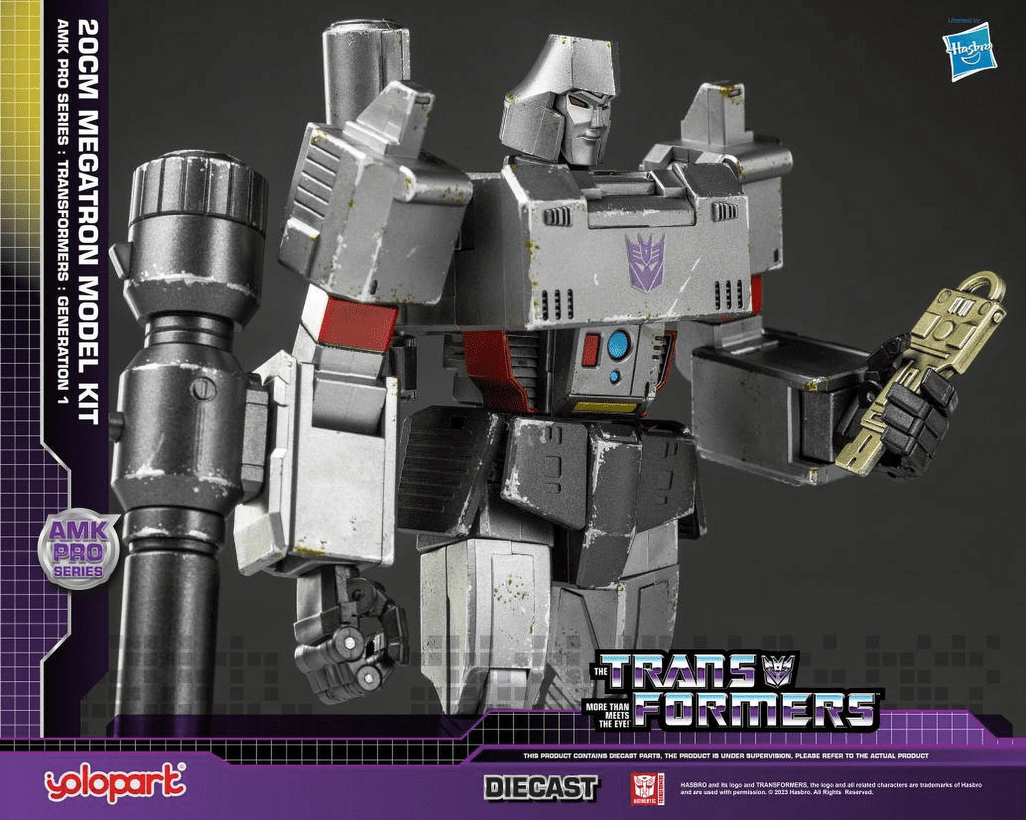 YOLOPARK Megatron Transformer Toy, 7.87 Inch G1 Action Figure, Upgraded ...