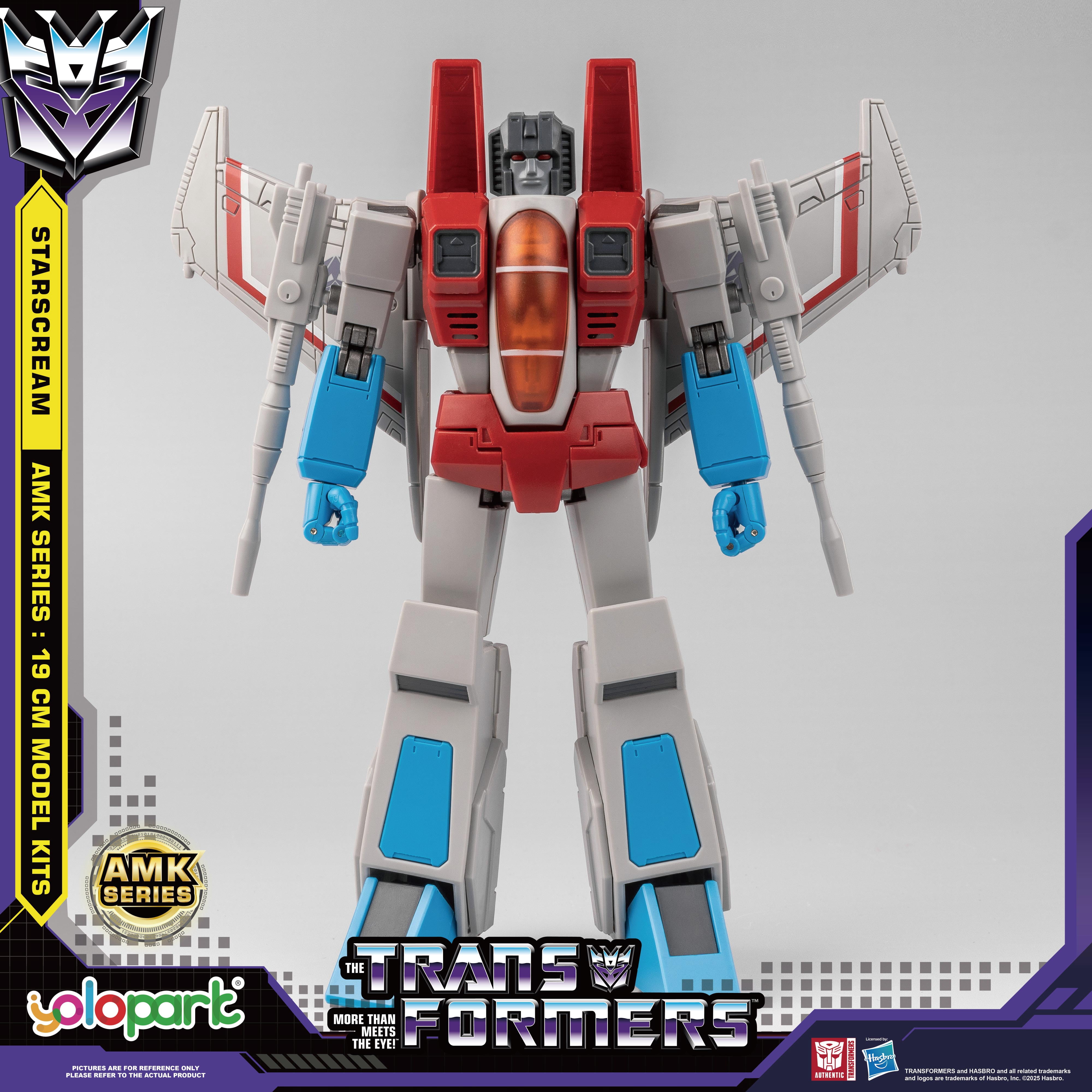 YOLOPARK Starscream Transformers Toy,Transformers G1 Action Figures,7. ...