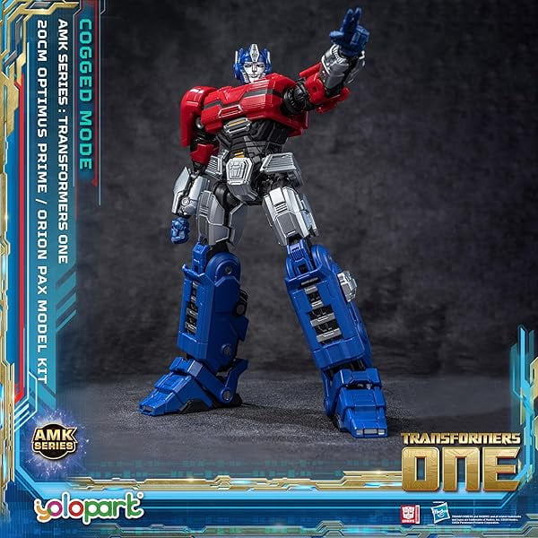 YOLOPARK Transformers One Optimus Prime (Orion Pax) Cogged Mode Action ...