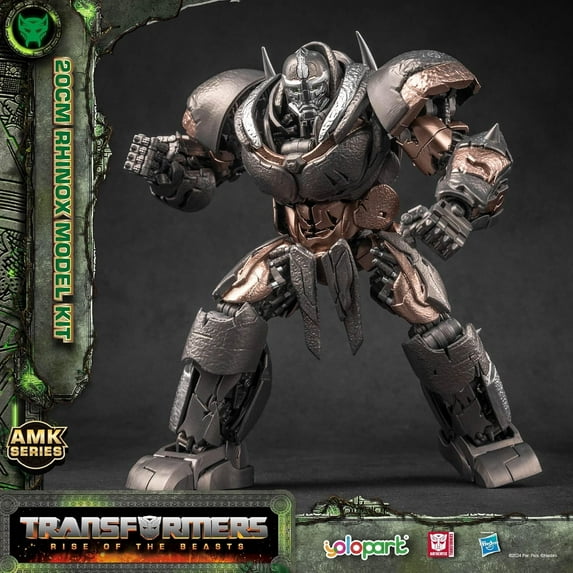 YOLOPARK Transformers Toys, Transformers: Rise of The Beasts Rhinox ...