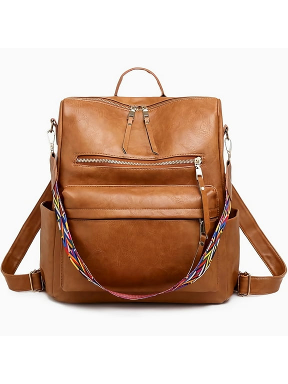 Large Capacity Backpack For Women Men Multiple Pockets And Zippers ...