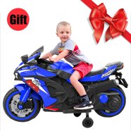 HNH 12v Kids Ride on Motorcycle, Electric Kids Motorcycle, Battery Powered Motorcycle for 3-5 ...