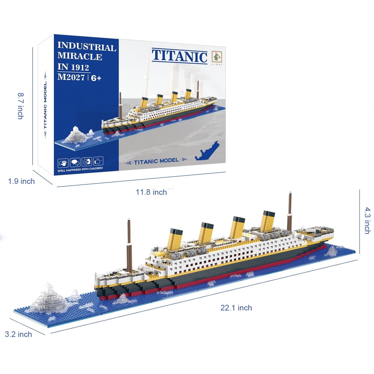 LEGO Icons Santa’s Visit 10293 Christmas House Model Building Set for ...