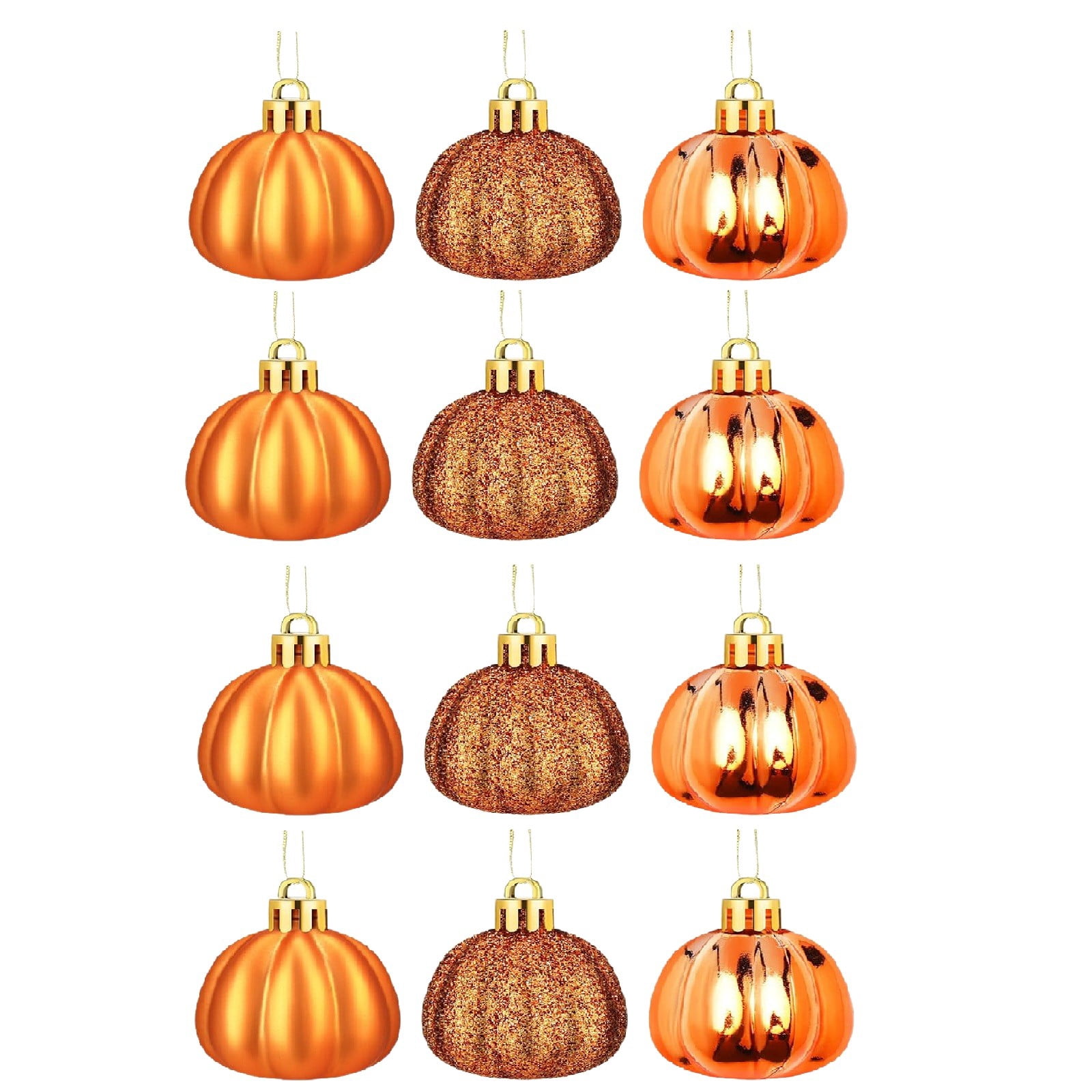 YONGGOOO Fall Pumpkin Hanging ornaments Fall Mini Pumpkin Ball ...