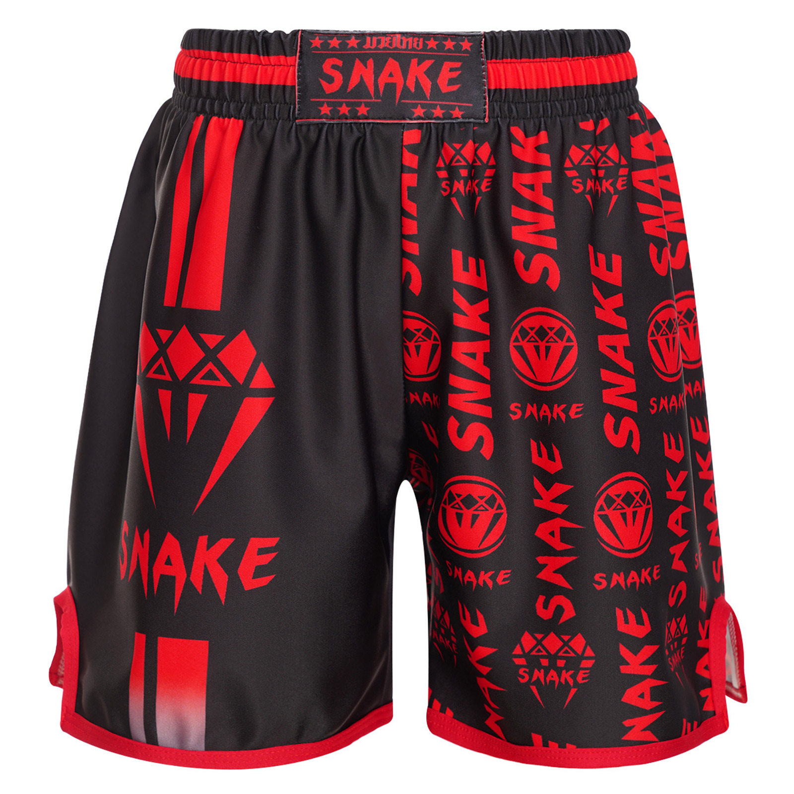 YONGHS Boys Muay Thai Boxing Shorts MMA Fighting Martial Arts Trunks ...