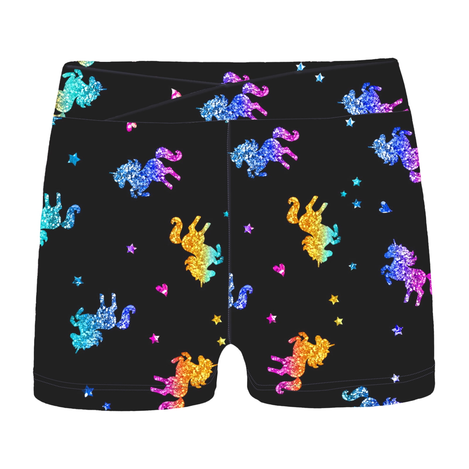 YONGHS Girls Ballet Dance Shorts Sports Yoga Athletic Gymnastics Booty ...
